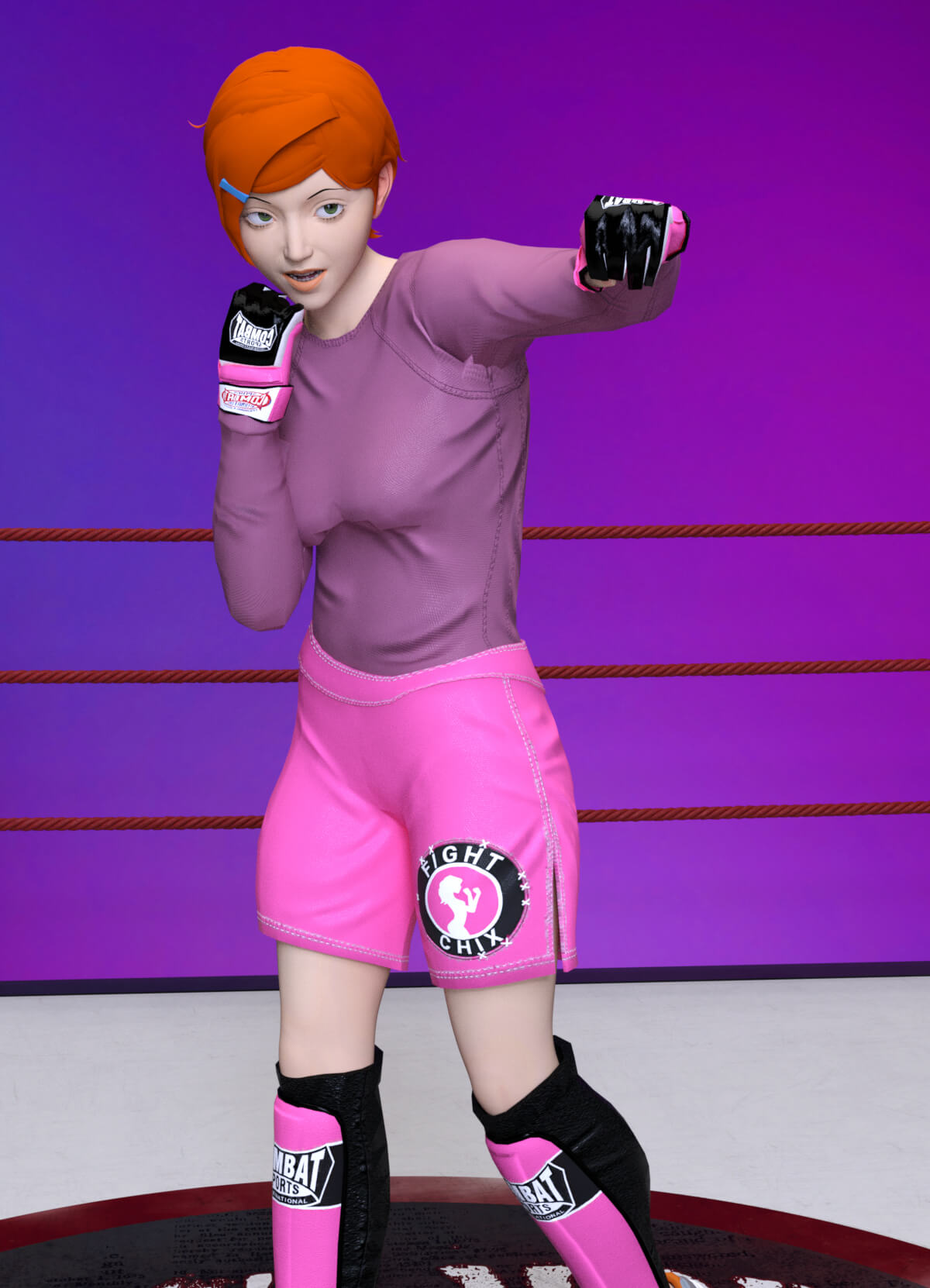 MMA Outfit for Genesis 8 & 9 Female - Daz Content by Hanyo DaZ