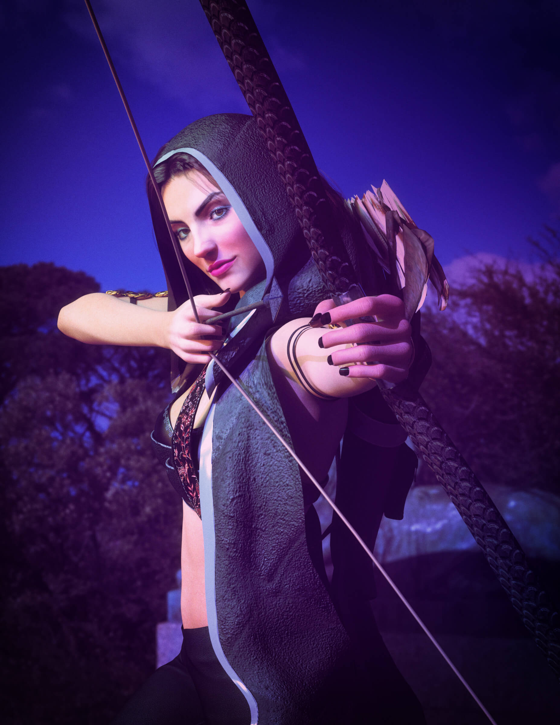 Sabrina for Genesis 8 & 8.1 Female - Daz Content by Hanyo DaZ