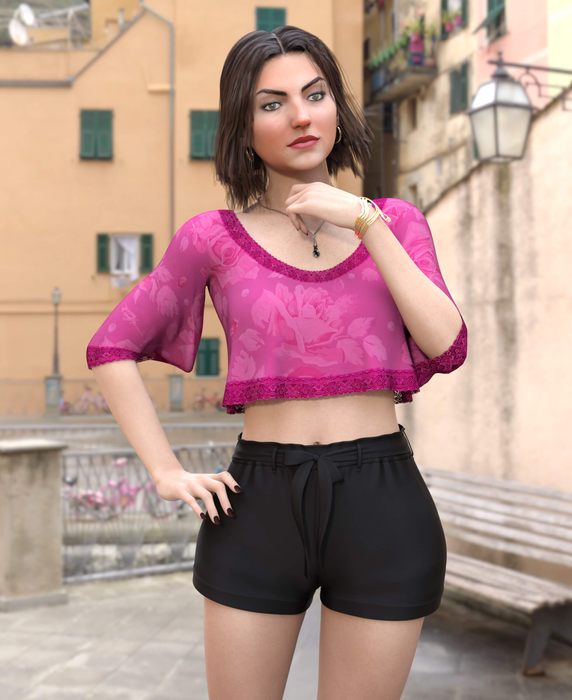 Sabrina for Genesis 8 & 8.1 Female - Daz Content by Hanyo DaZ