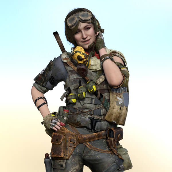 Samantha for Genesis 9 3D Render, Digital Art by Happy6982