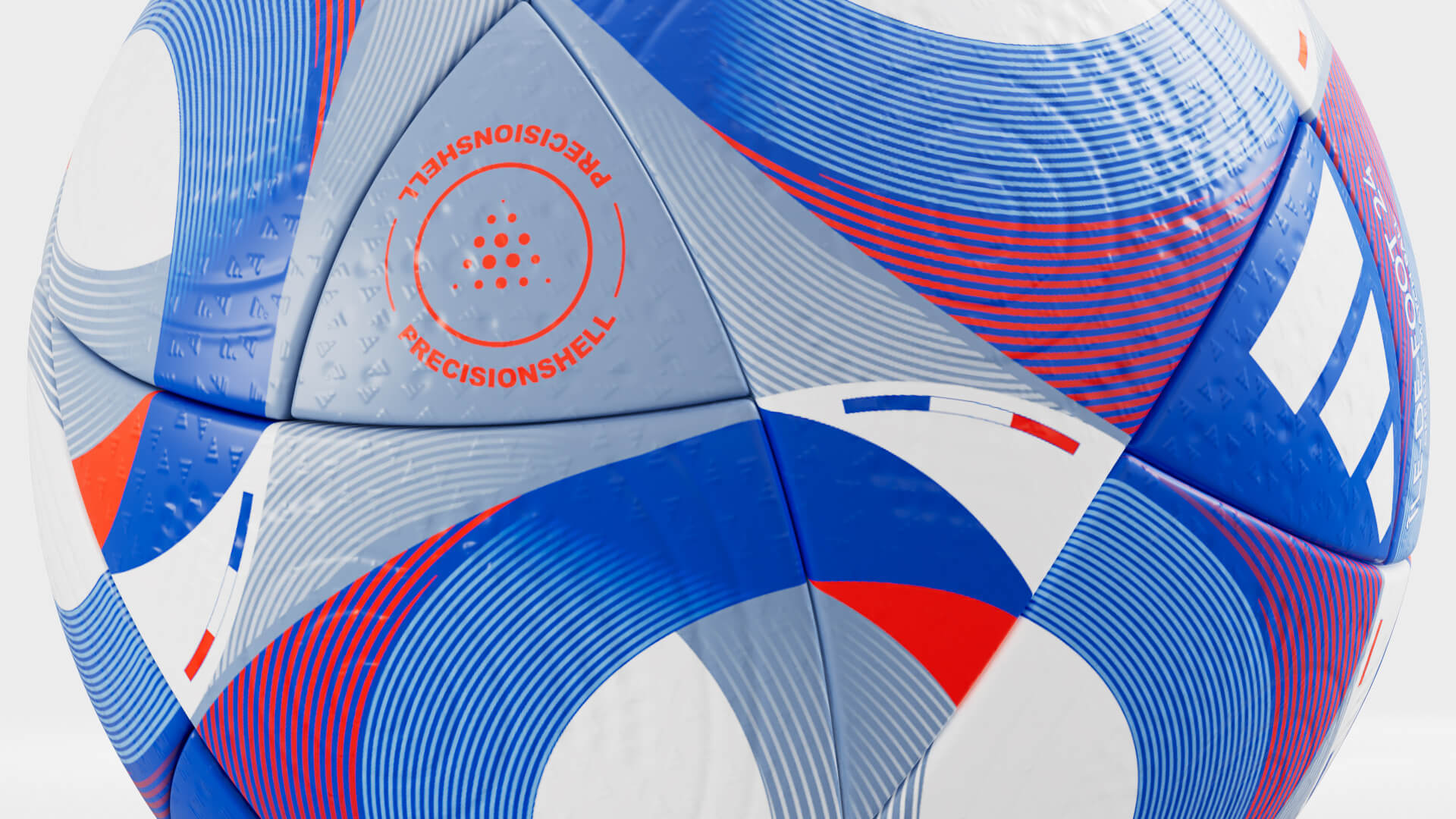 Olympics 2024 Official Soccer Ball Low Poly - 3D Model by HappyWhale