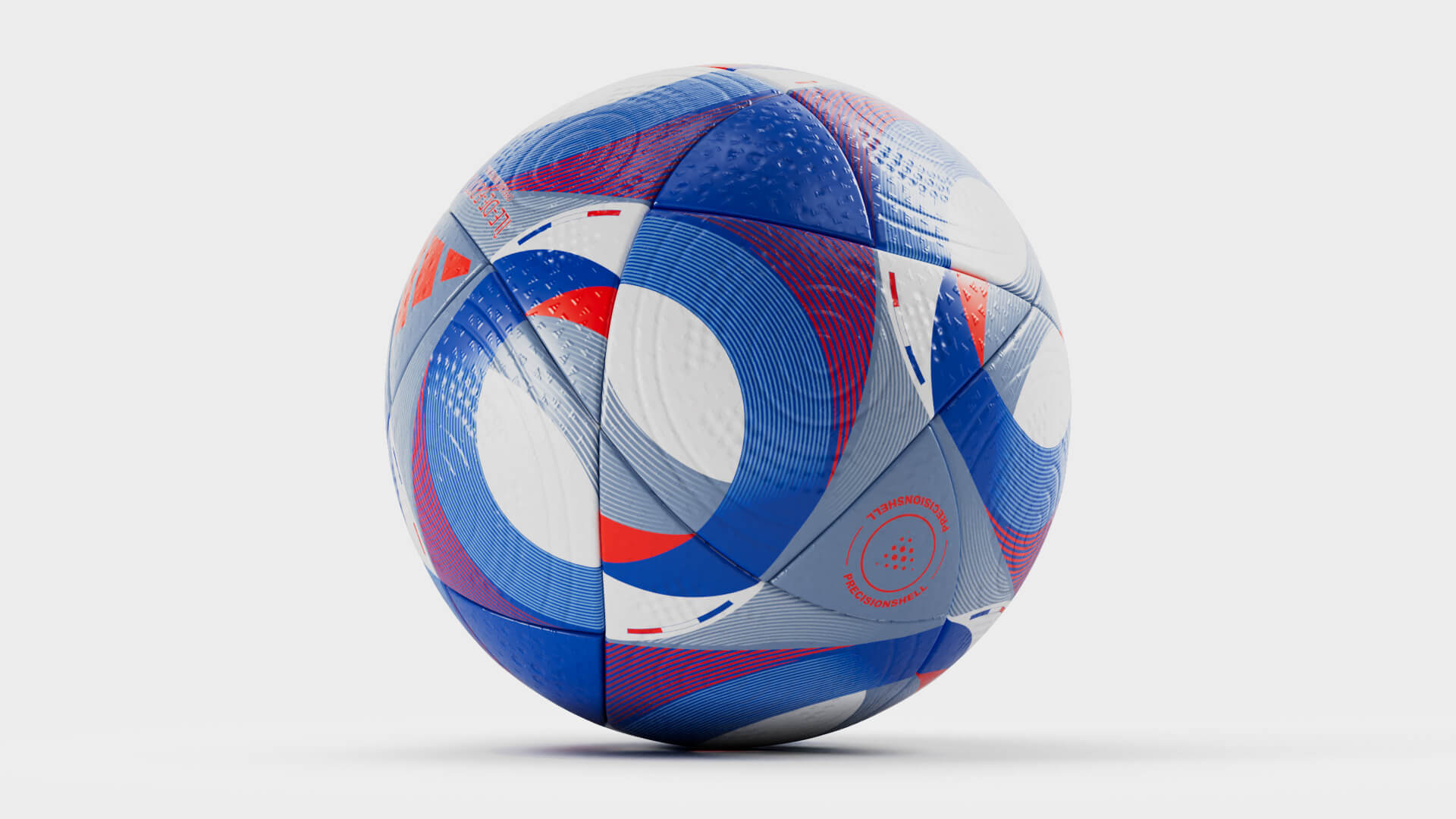 Olympics 2024 Official Soccer Ball Low Poly - 3D Model by HappyWhale