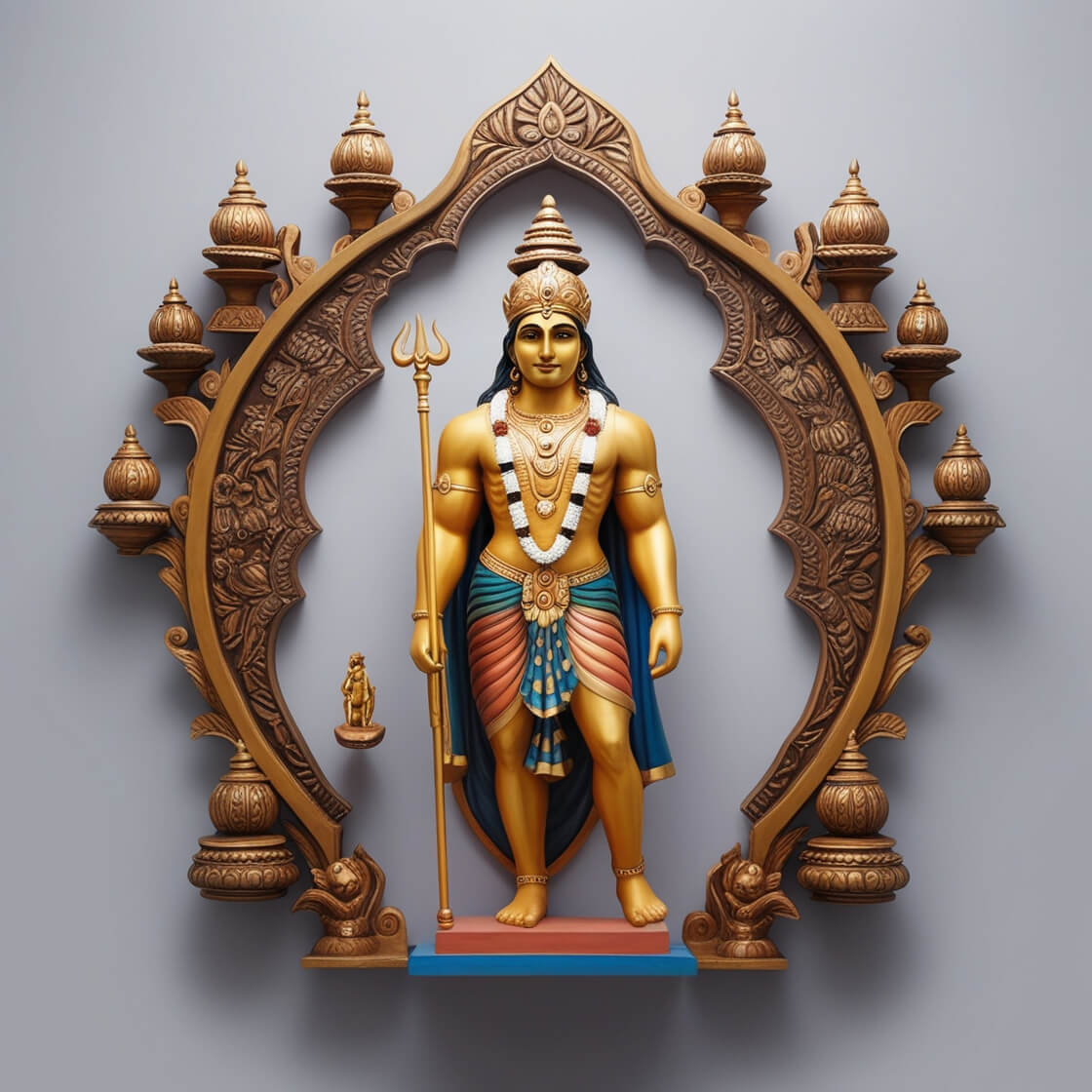 Timeless Traditional Art of Lord Rama - 3D Model by harish1274