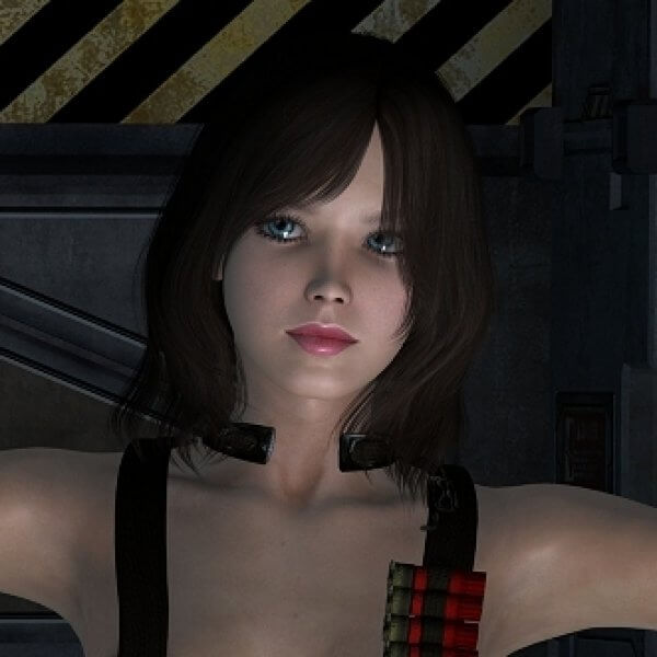 Girl 3d Render Renderhub Gallery