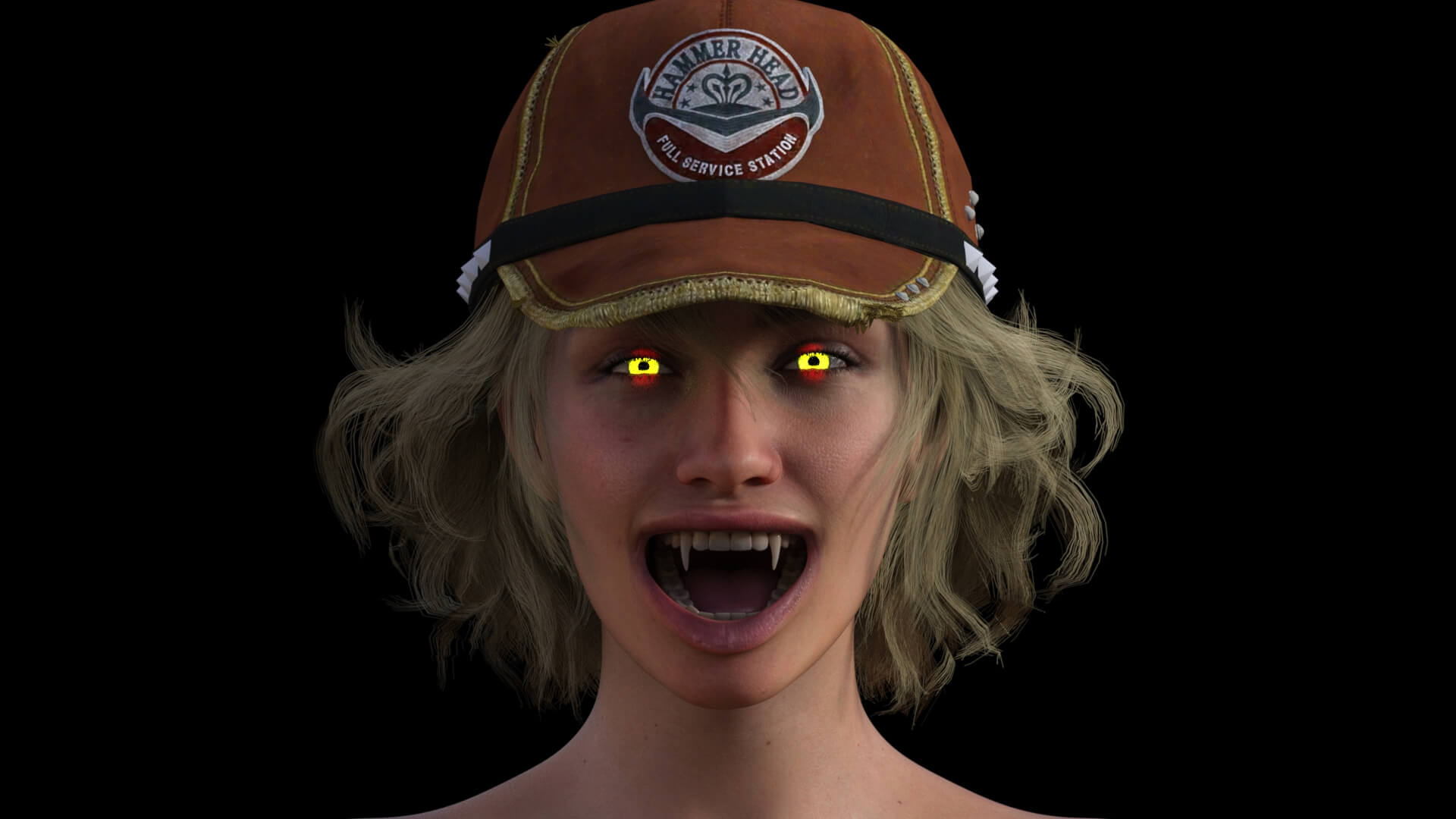 Casual Vampire 3D Render, Digital Art by harold4471