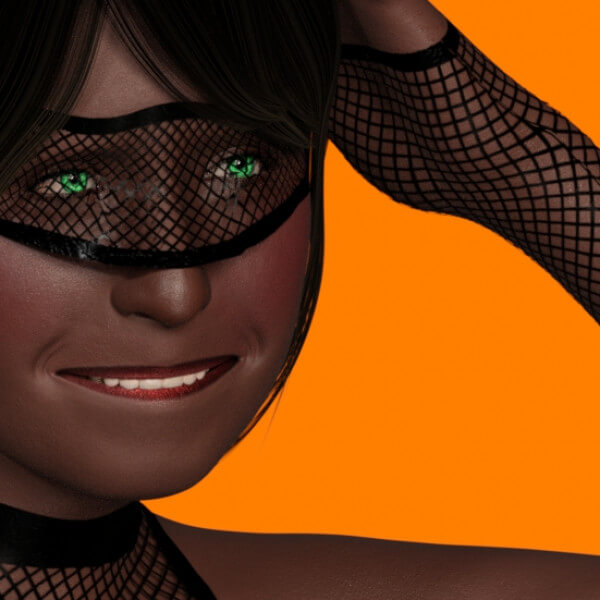 Gemima 3D Render, Digital Art by harold4471