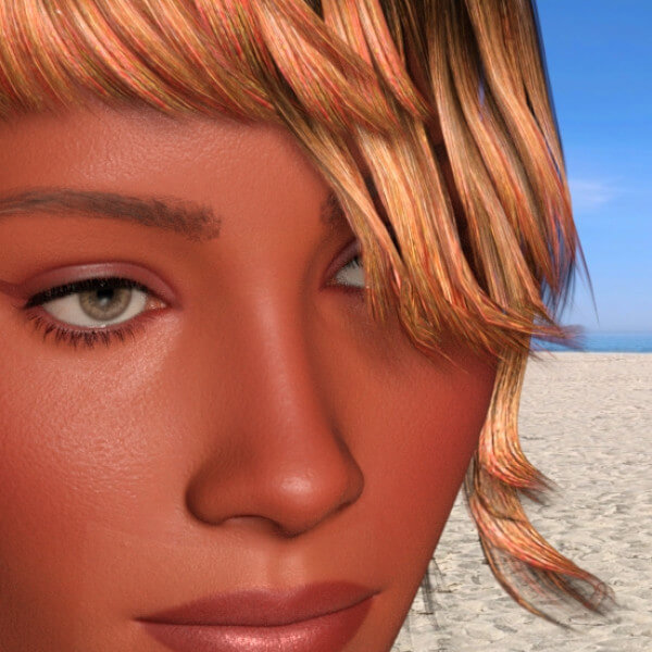 A Face in a Window 3D Render, Digital Art by harold4471