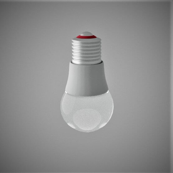 LED Bulb - Free 3D Model by Harry Sadeepa