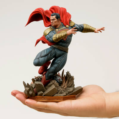 Shazam Ready to 3D Print 3D Model by harry8585