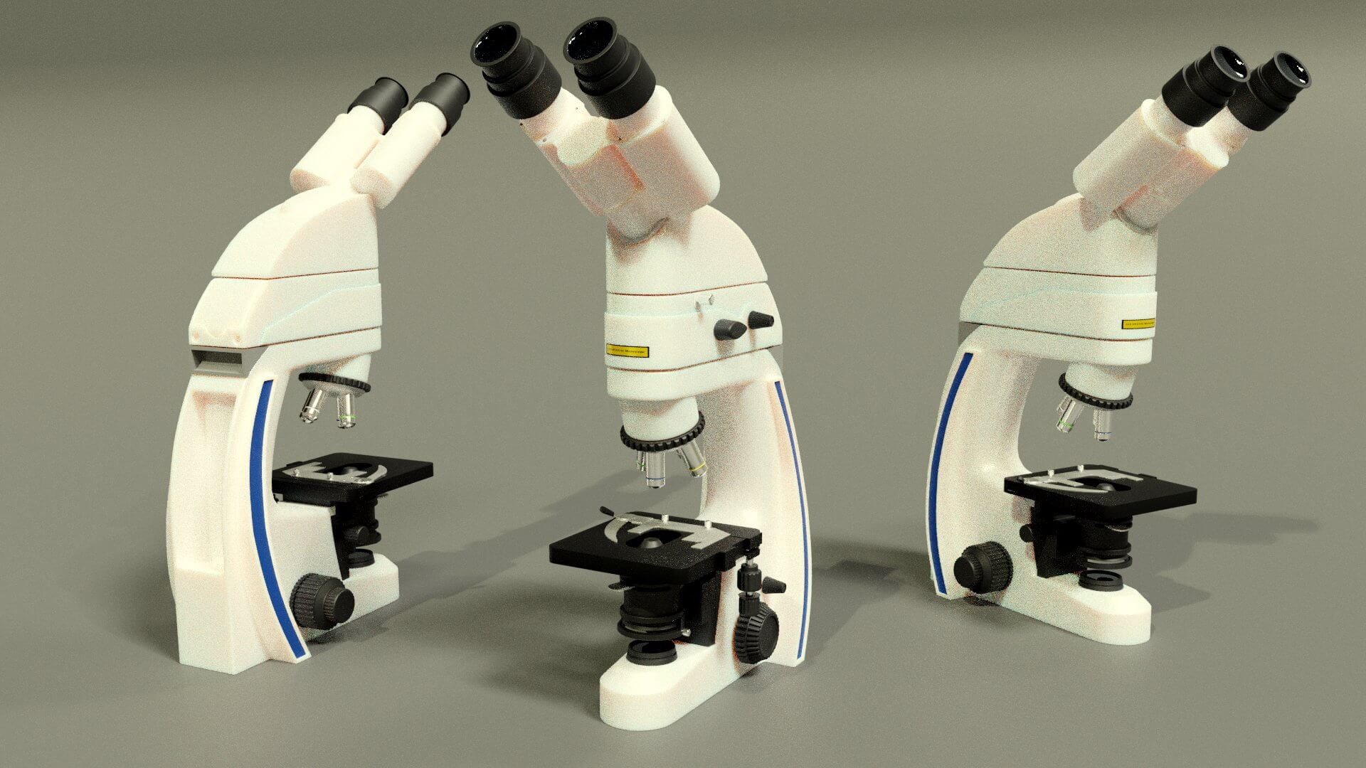 Microscope - 3D Model by Hassaan owaisi
