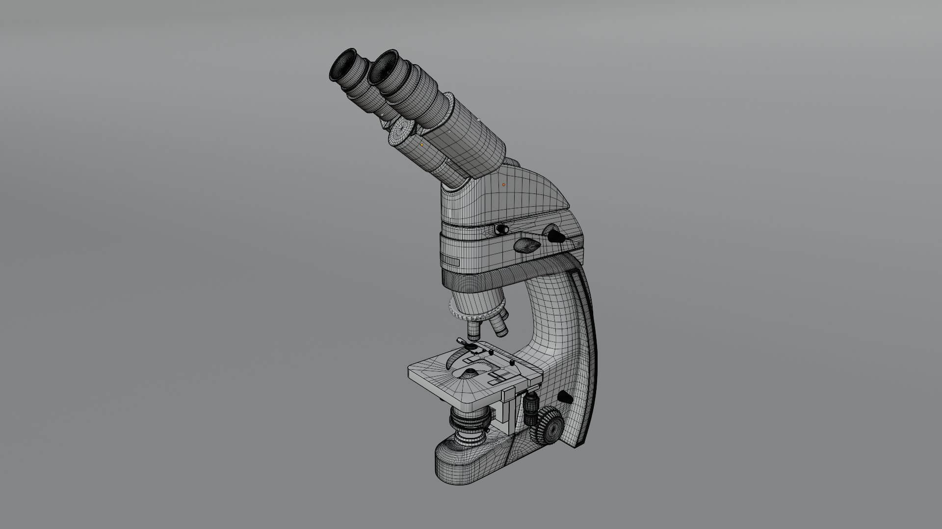 Microscope - 3D Model by Hassaan owaisi