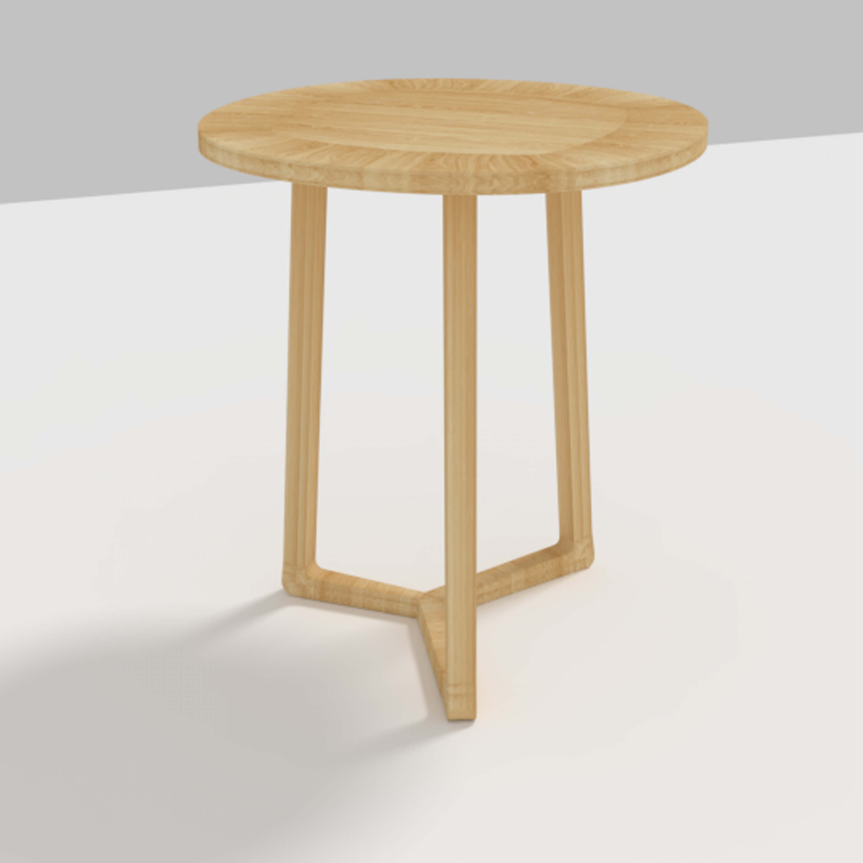 Flexform Jiff Modern Wooden Coffee Table 3D Model by Hassan-Bilal-Khan