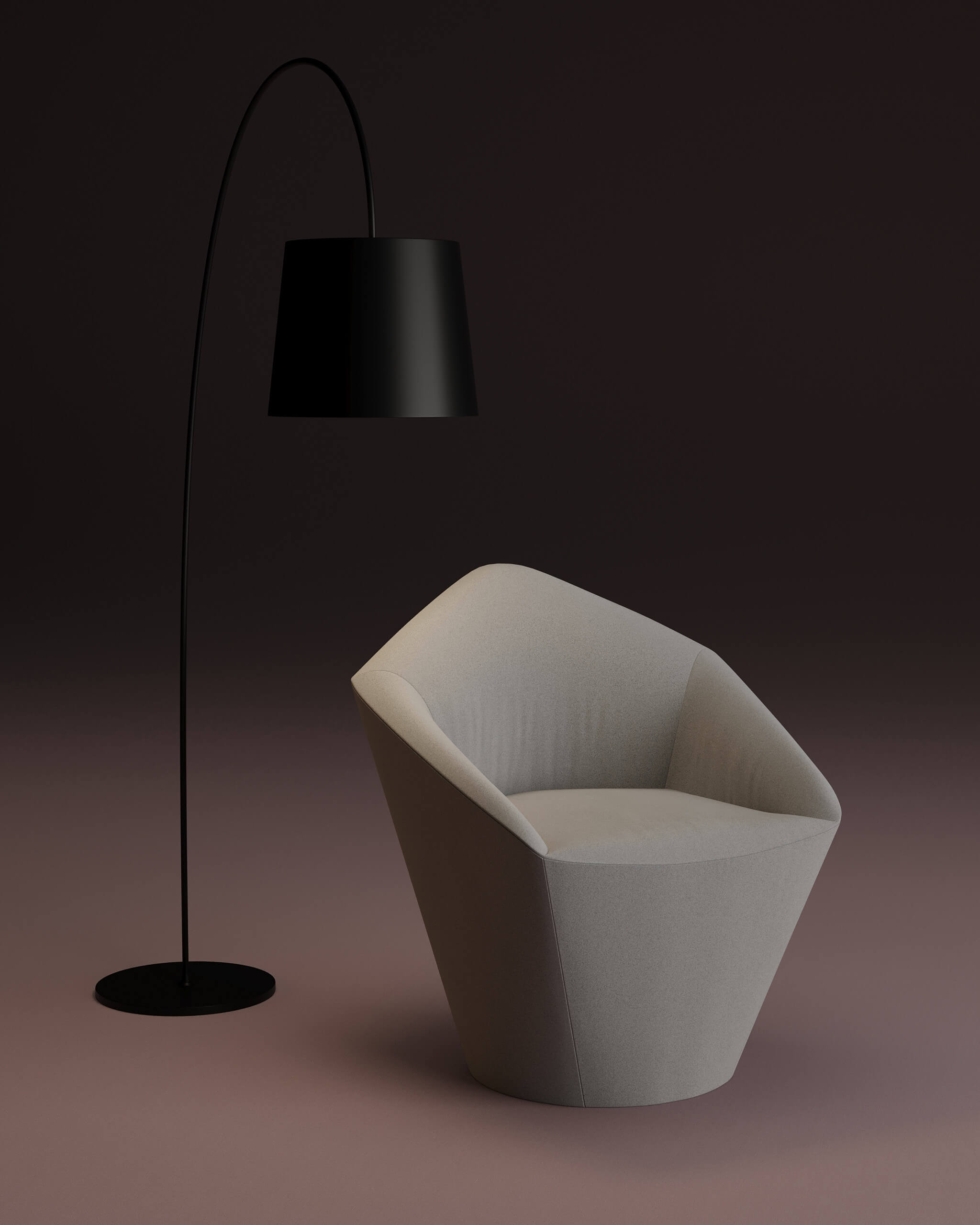 Penta Armchair - 3D Model by Hassansultan2021