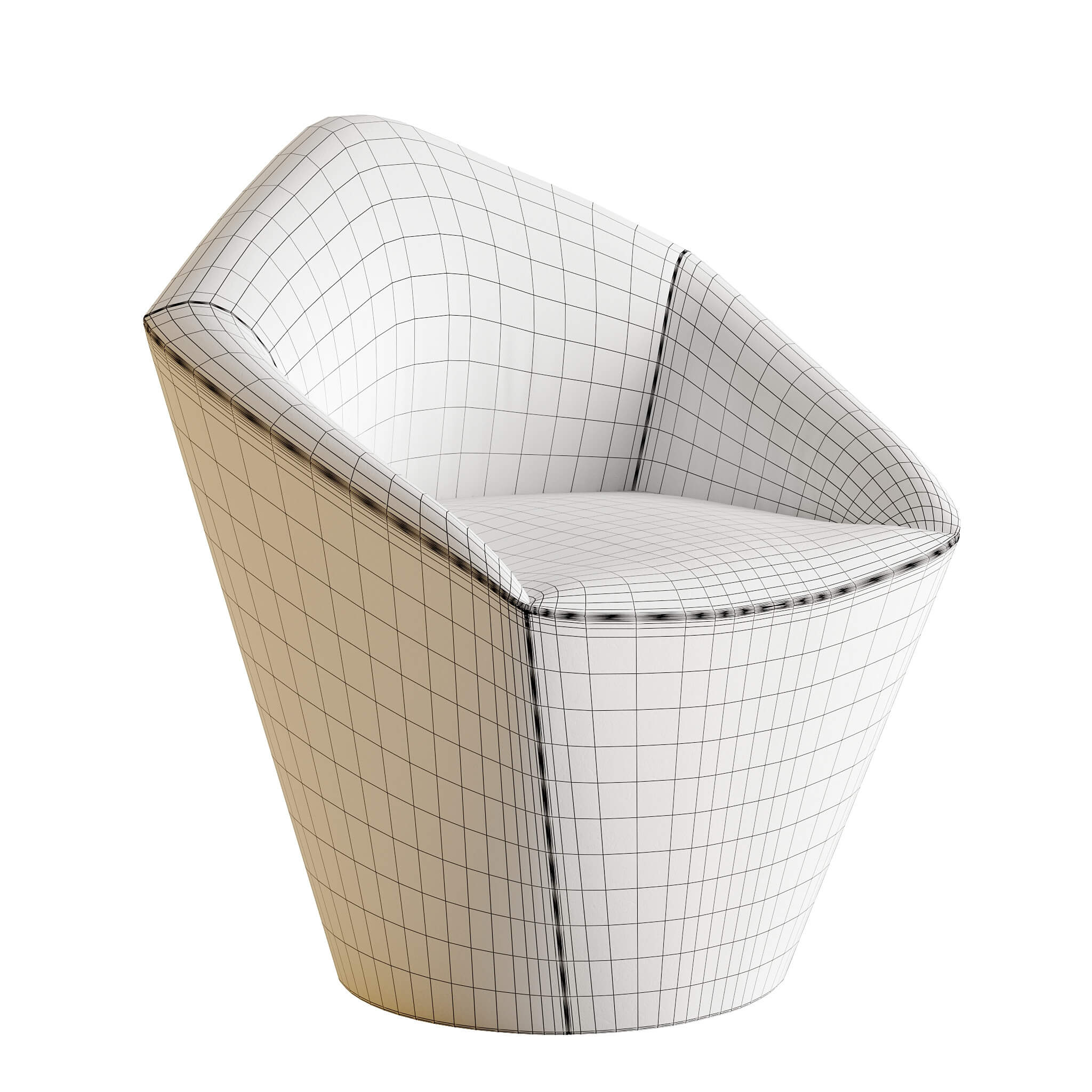 Penta Armchair - 3D Model by Hassansultan2021