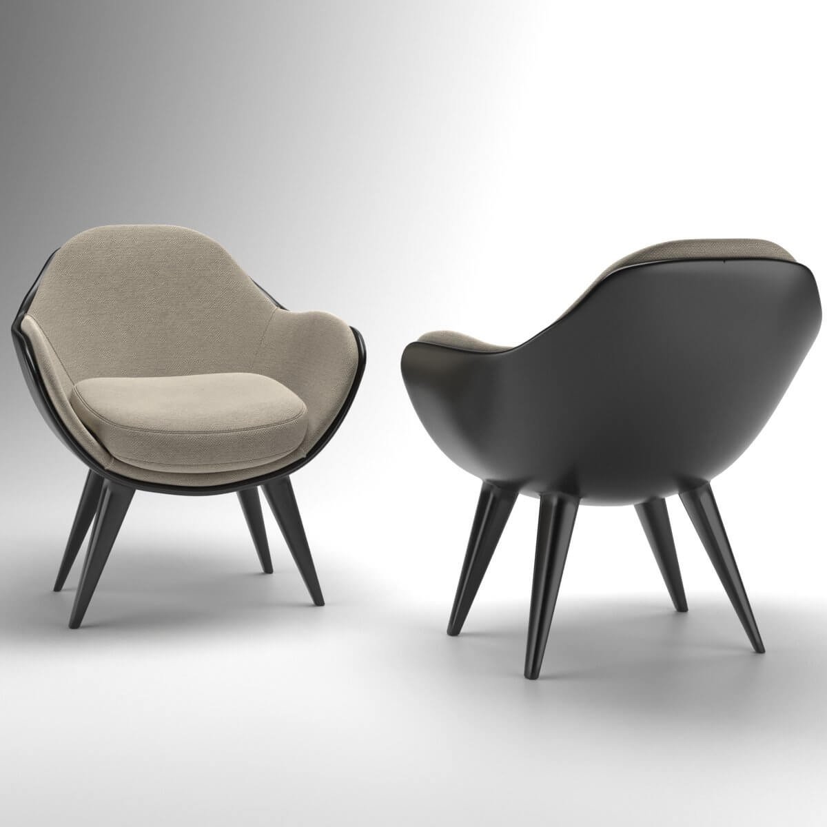 Soft Chair - 3D Model by Hassansultan2021