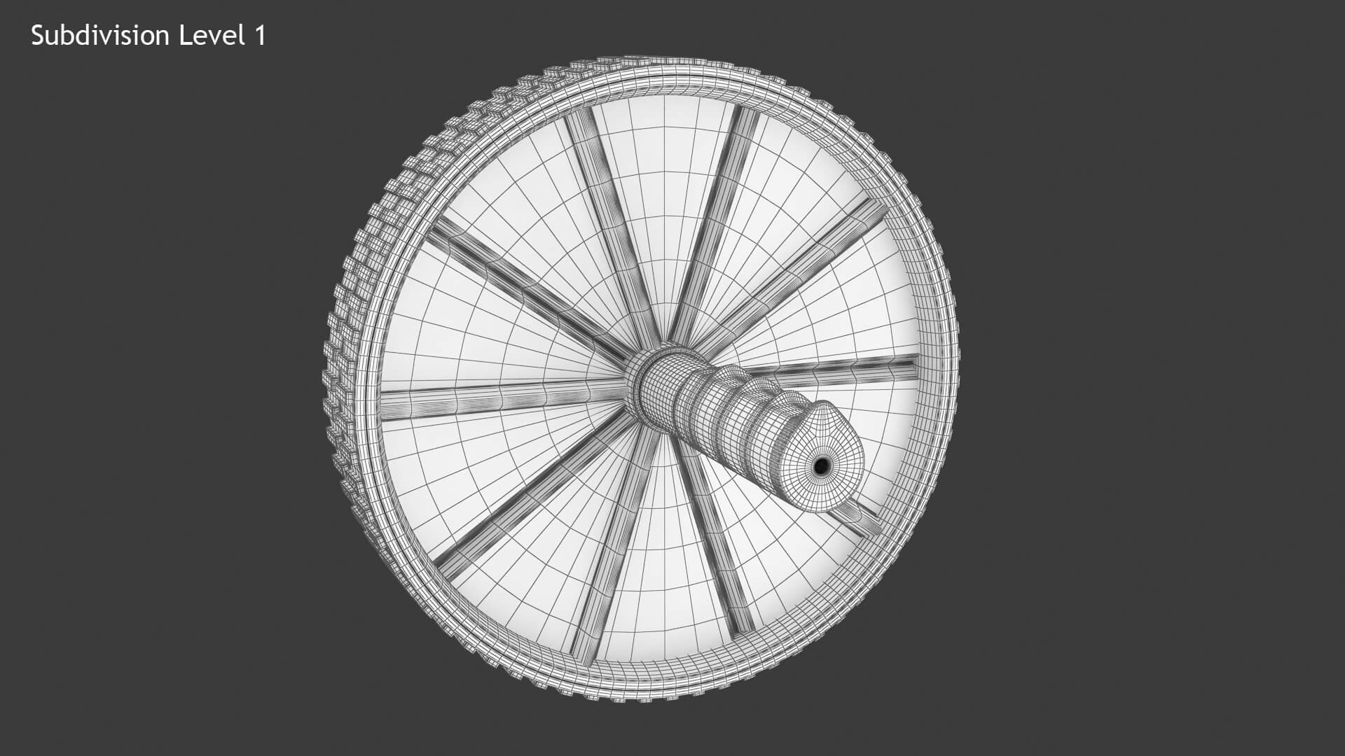 Ab Roller Wheel - 3D Model by hdpoly