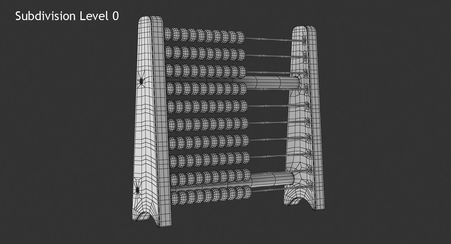 Abacus - 3D Model by hdpoly