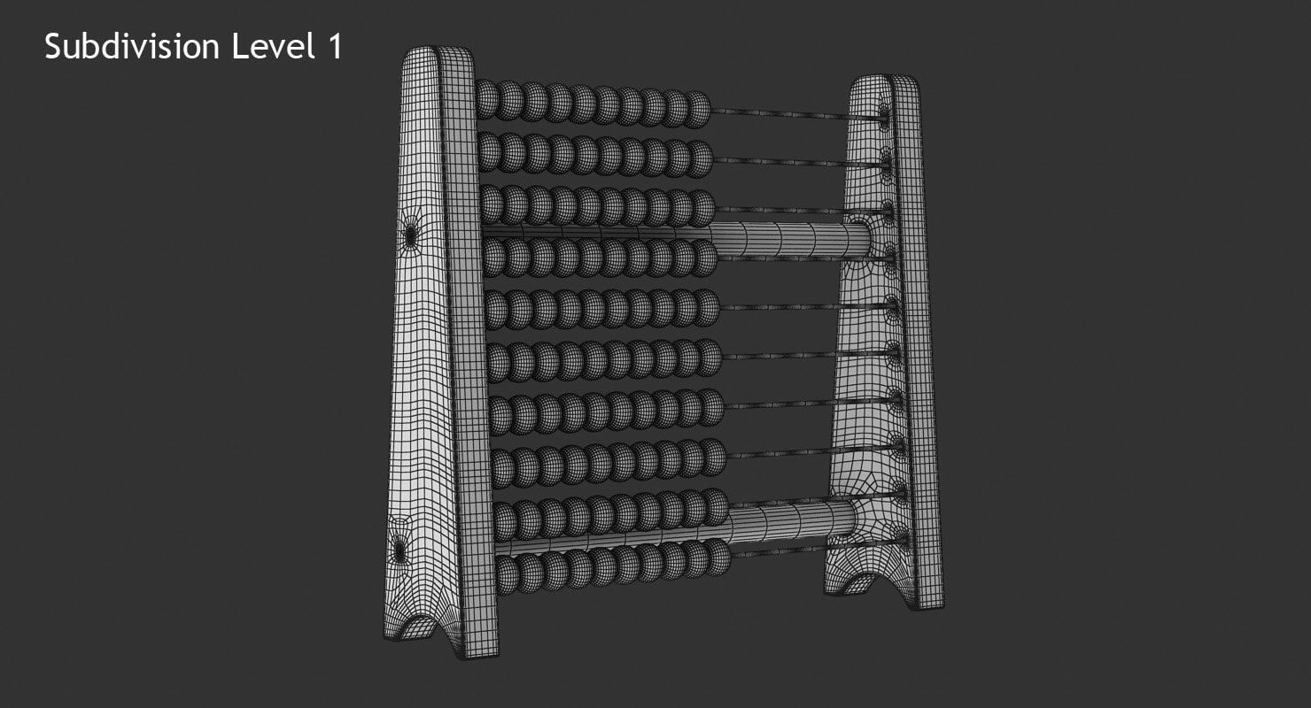 Abacus - 3D Model by hdpoly