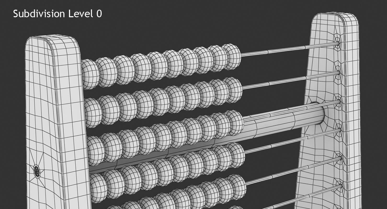 Abacus - 3D Model by hdpoly