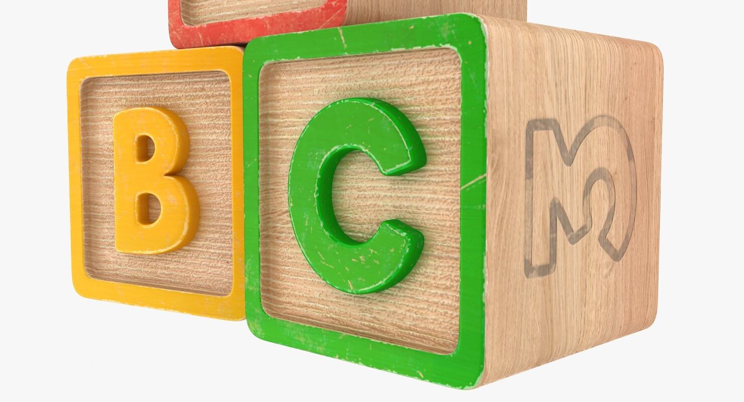 ABC Blocks - 3D Model by hdpoly