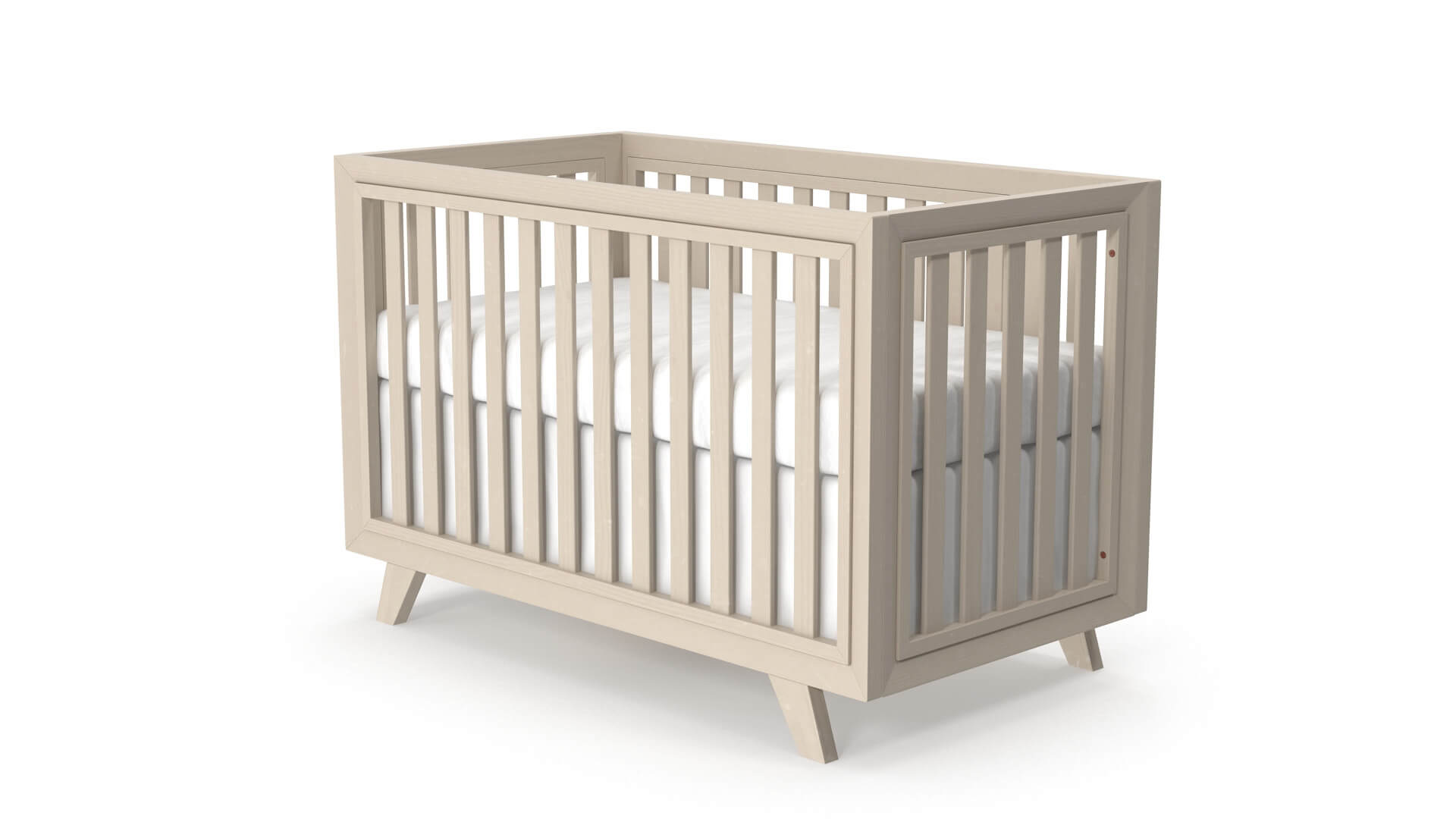 Baby Crib V2 - 3D Model by hdpoly