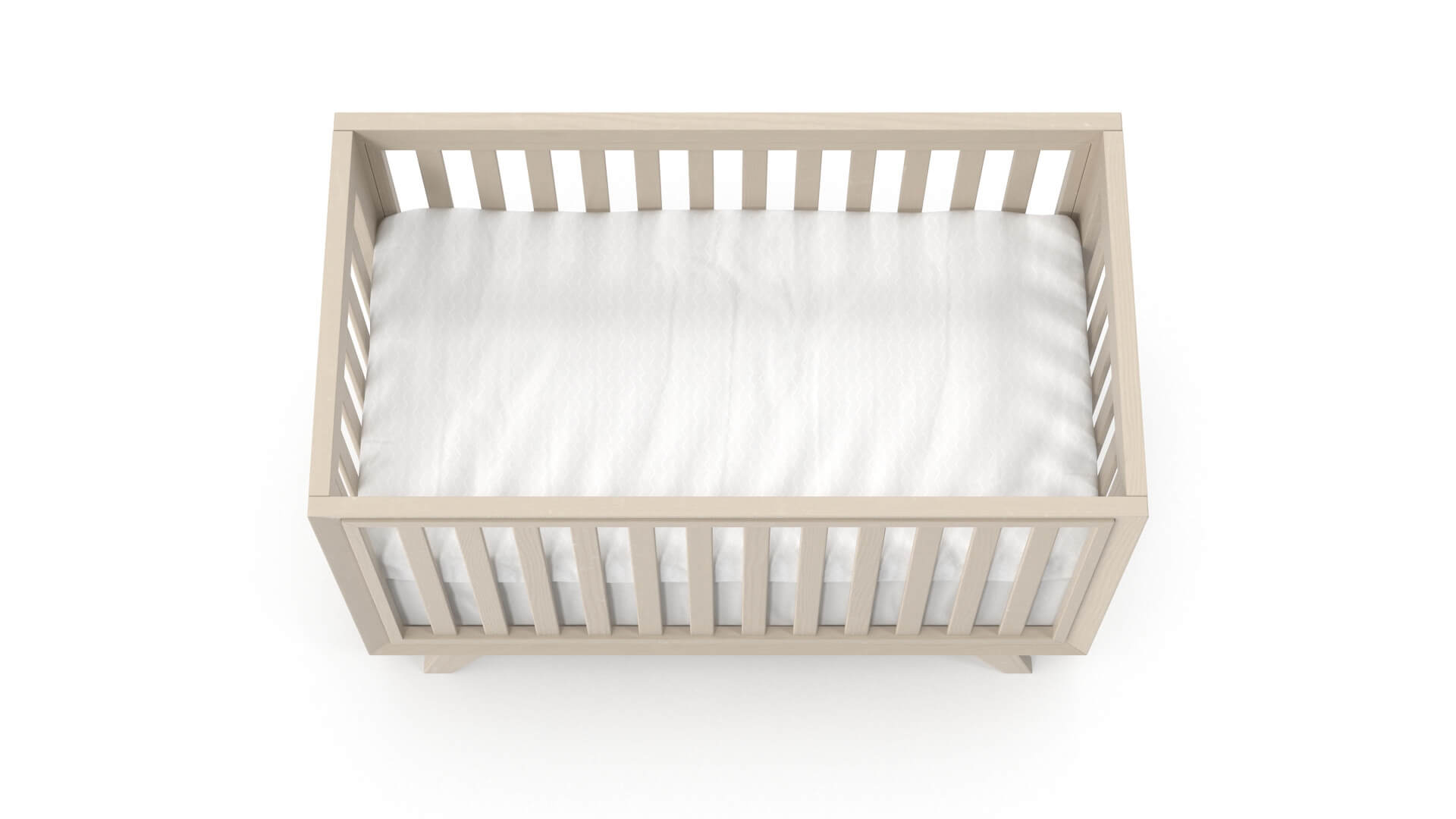 Baby Crib V2 - 3D Model by hdpoly