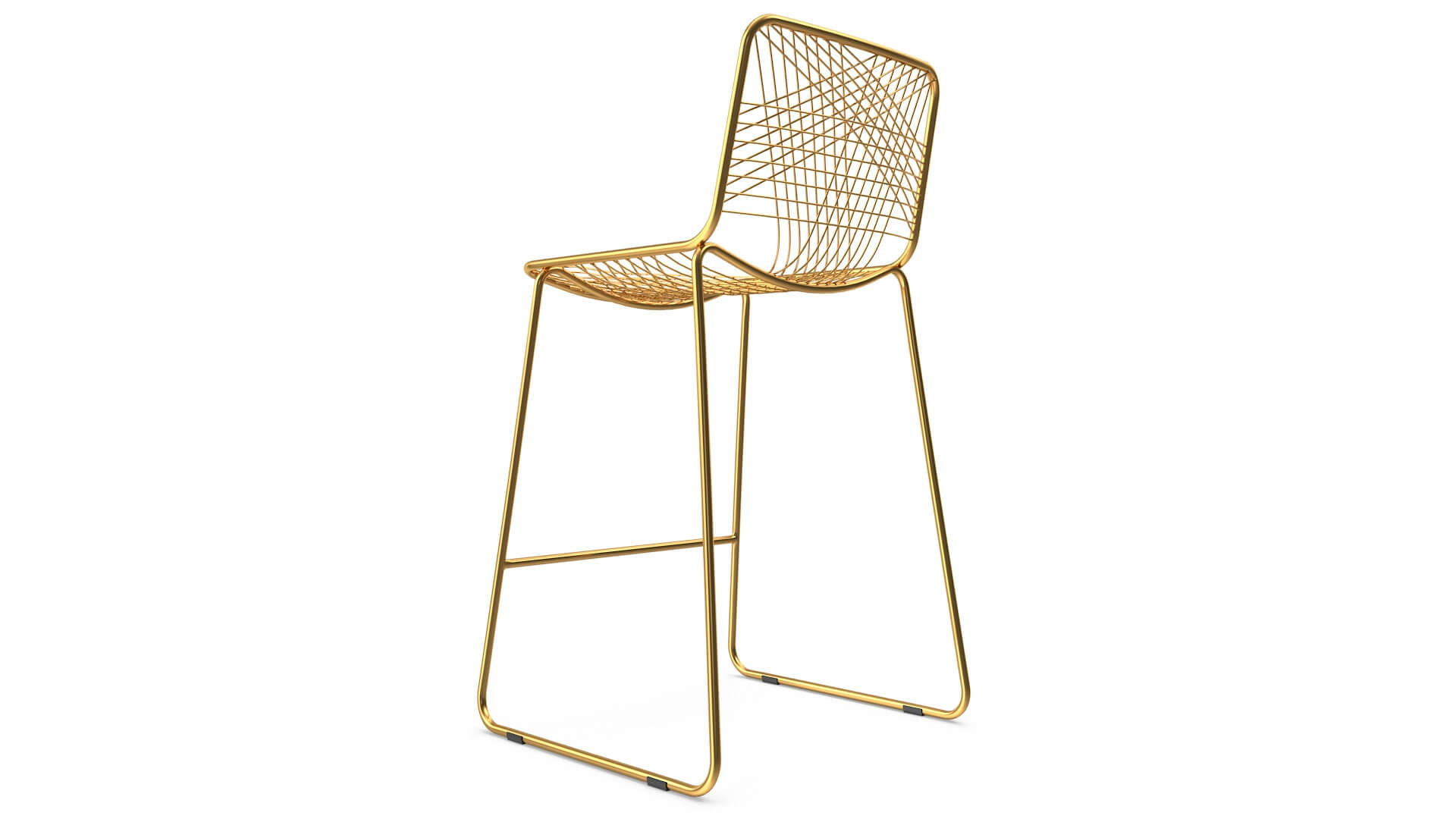 Golden Chair V2 - 3D Model by hdpoly