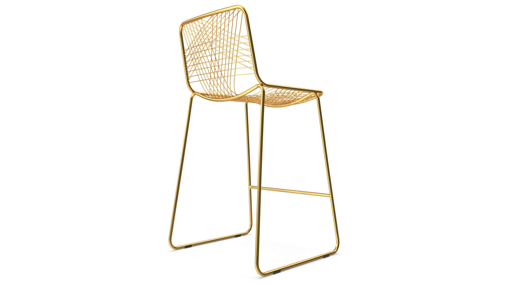 Golden Chair V2 - 3D Model by hdpoly