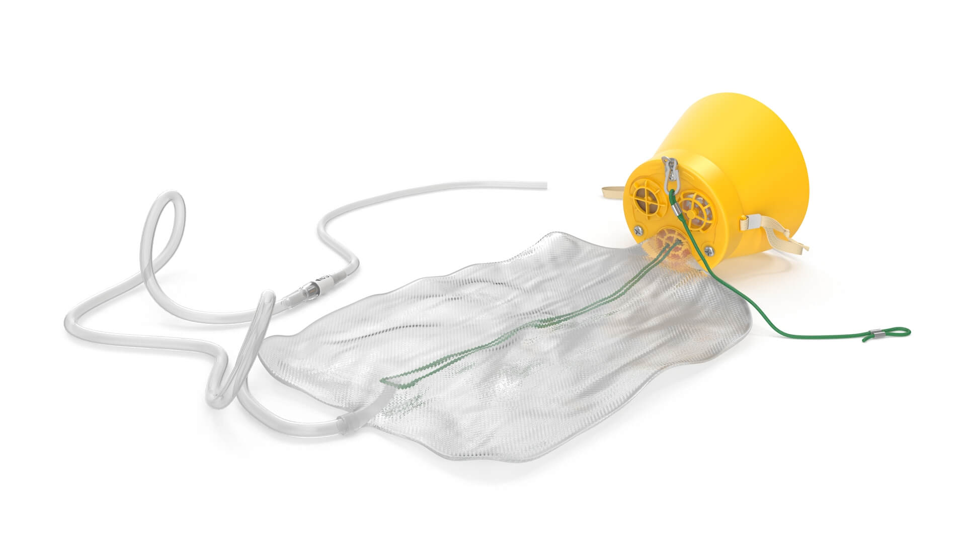 Airplane Passenger Oxygen Mask - 3D Model by hdpoly