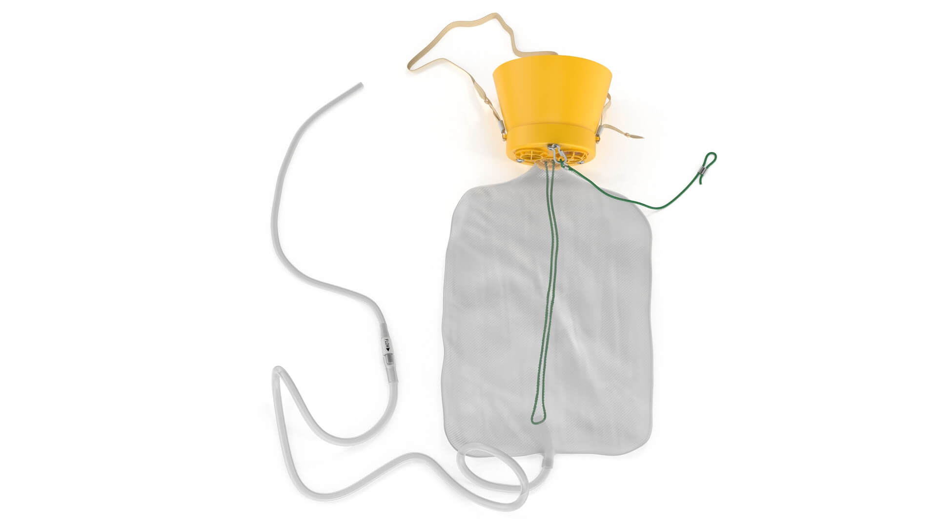 Airplane Passenger Oxygen Mask - 3D Model by hdpoly