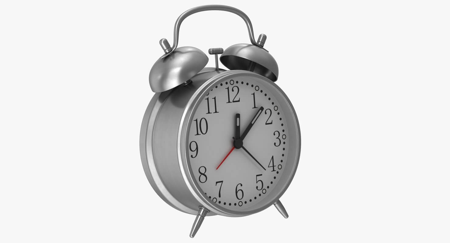 Alarm Clock - 3D Model by hdpoly