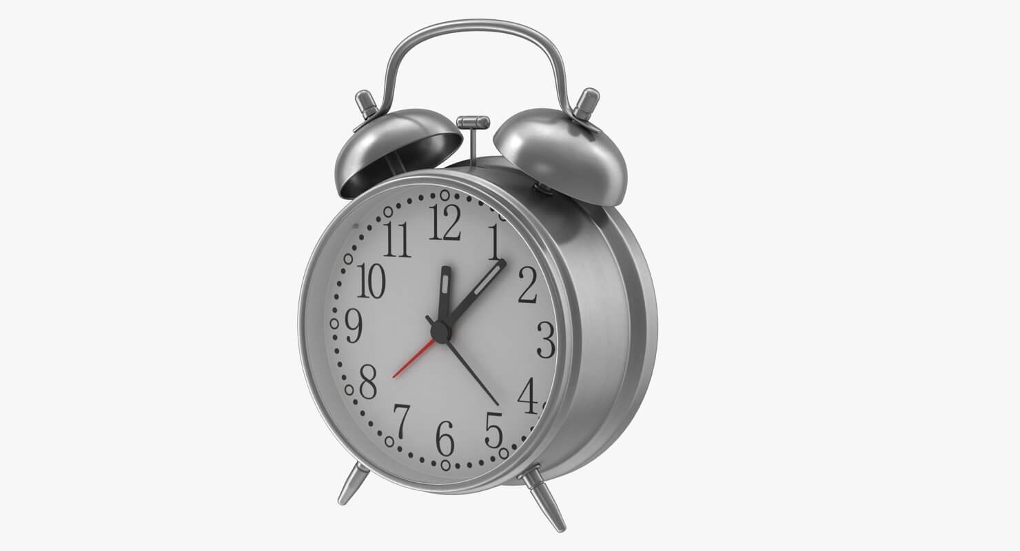 Alarm Clock - 3D Model by hdpoly