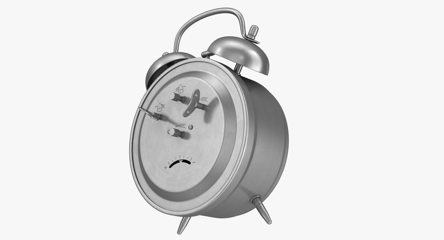 Alarm Clock - 3D Model by hdpoly