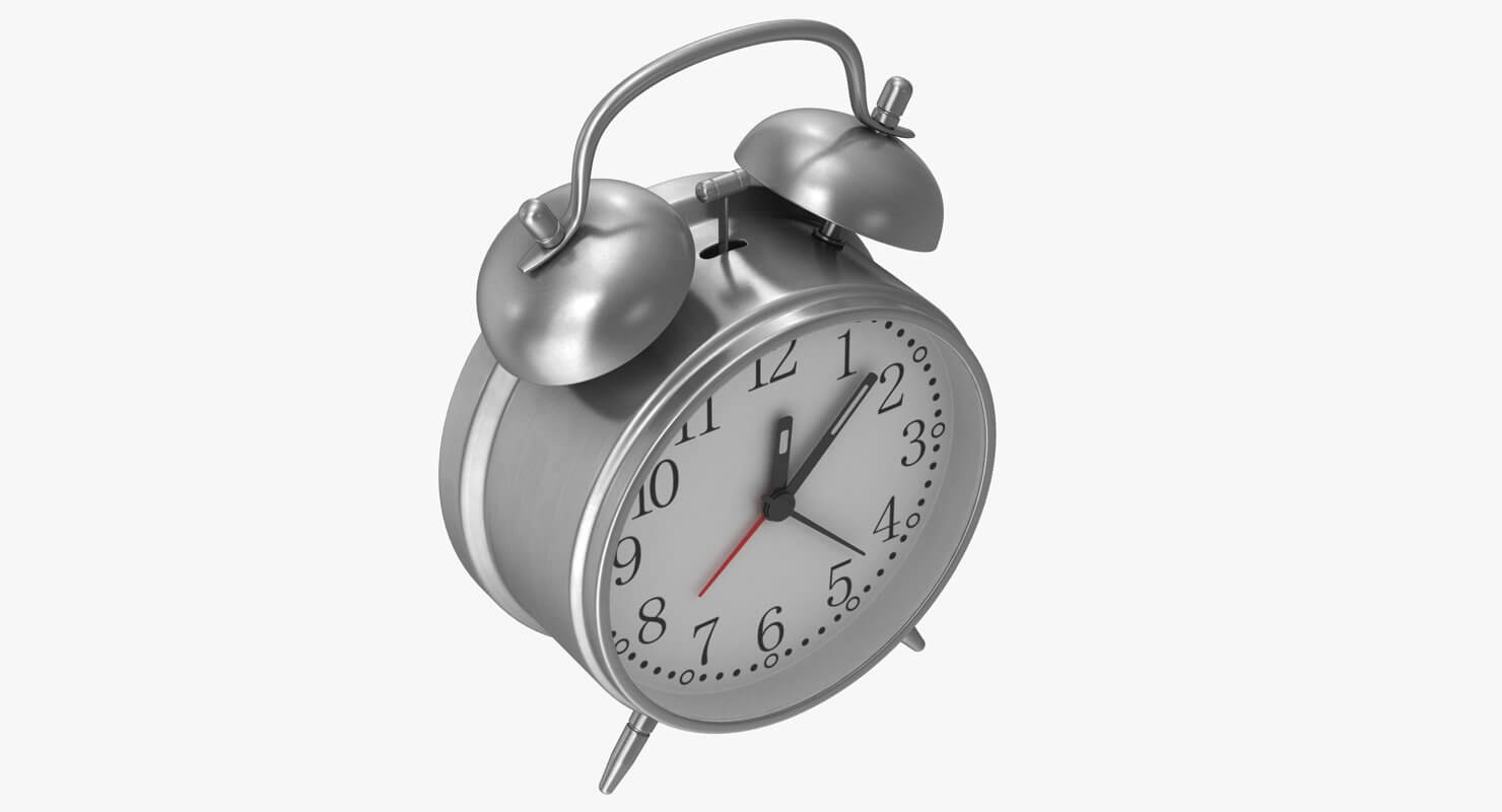 Alarm Clock - 3D Model by hdpoly