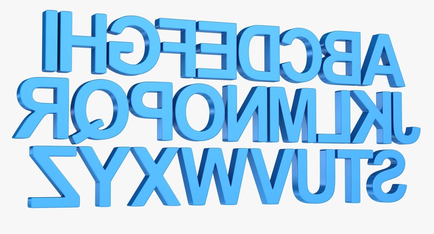 Alphabet Letters - 3D Model by hdpoly