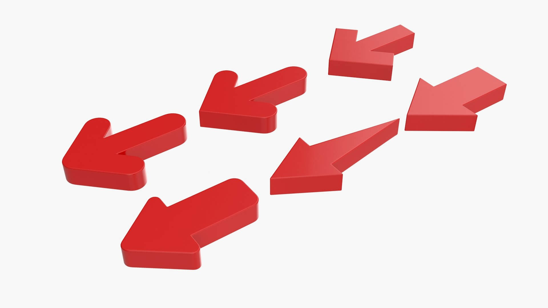 Arrow Set - 3D Model by hdpoly