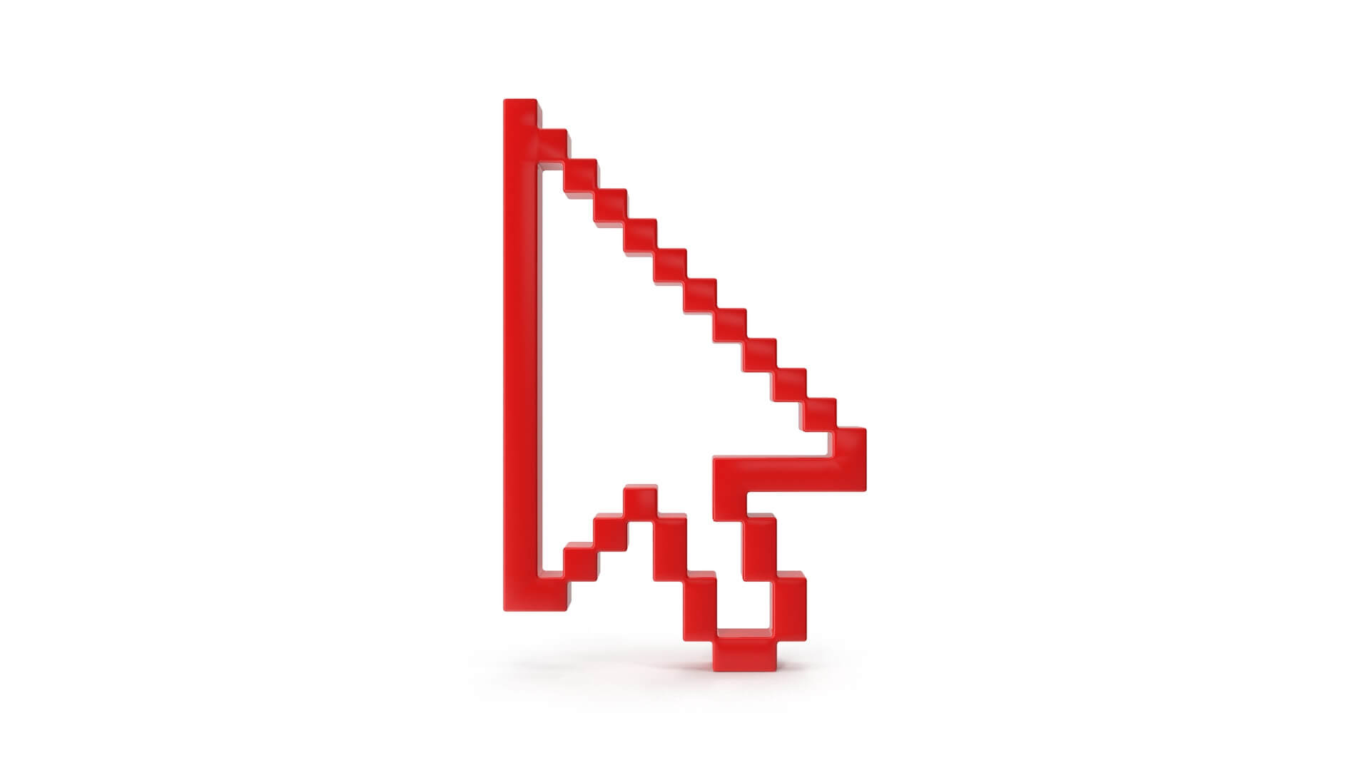 Arrow Cursor - Frame 3D Model by hdpoly