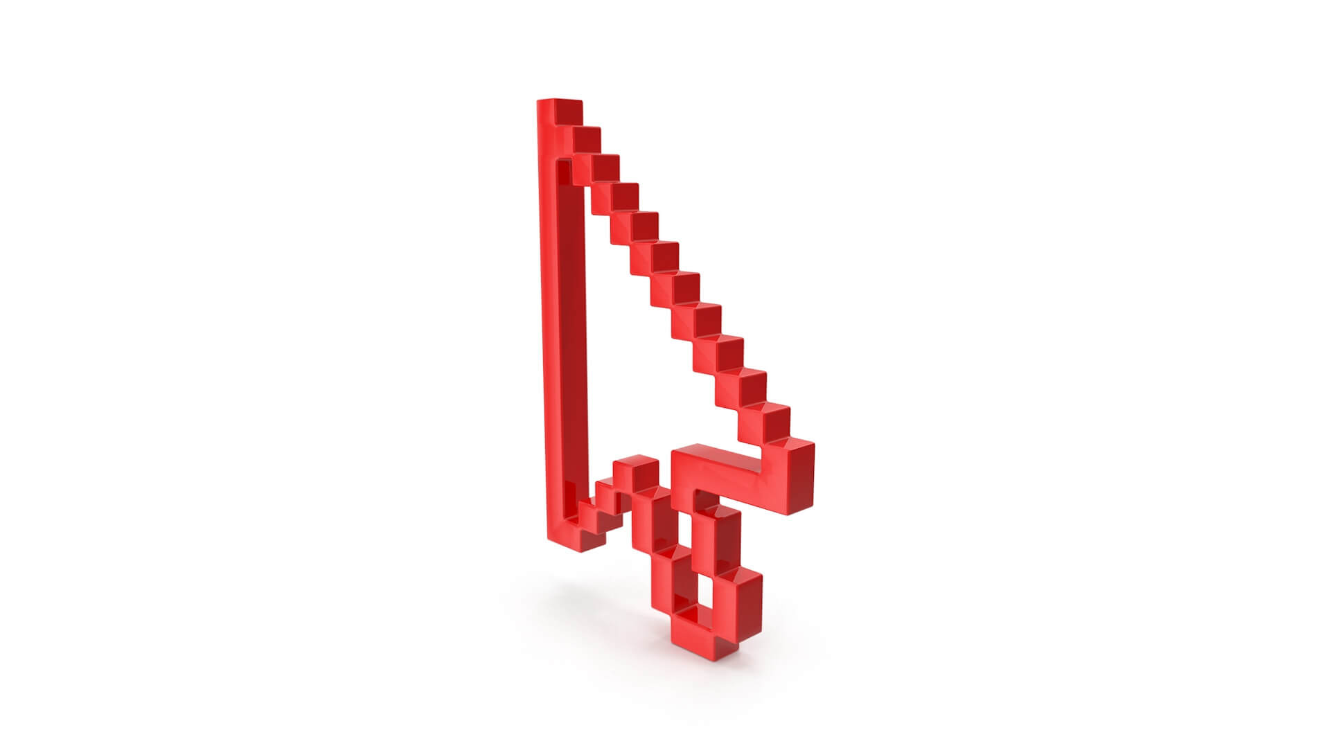 Arrow Cursor - Frame 3D Model by hdpoly