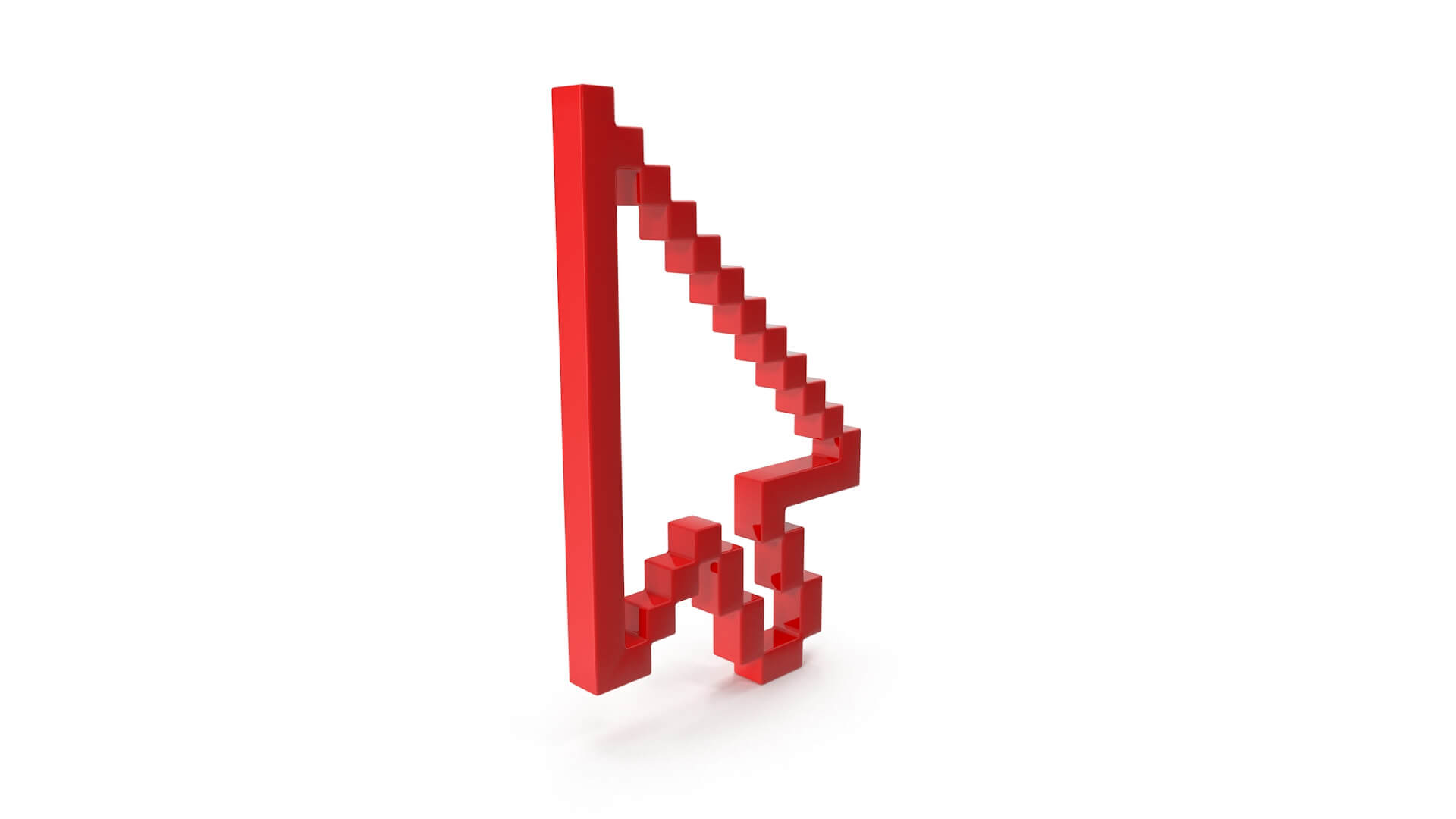 Arrow Cursor - Frame 3D Model by hdpoly