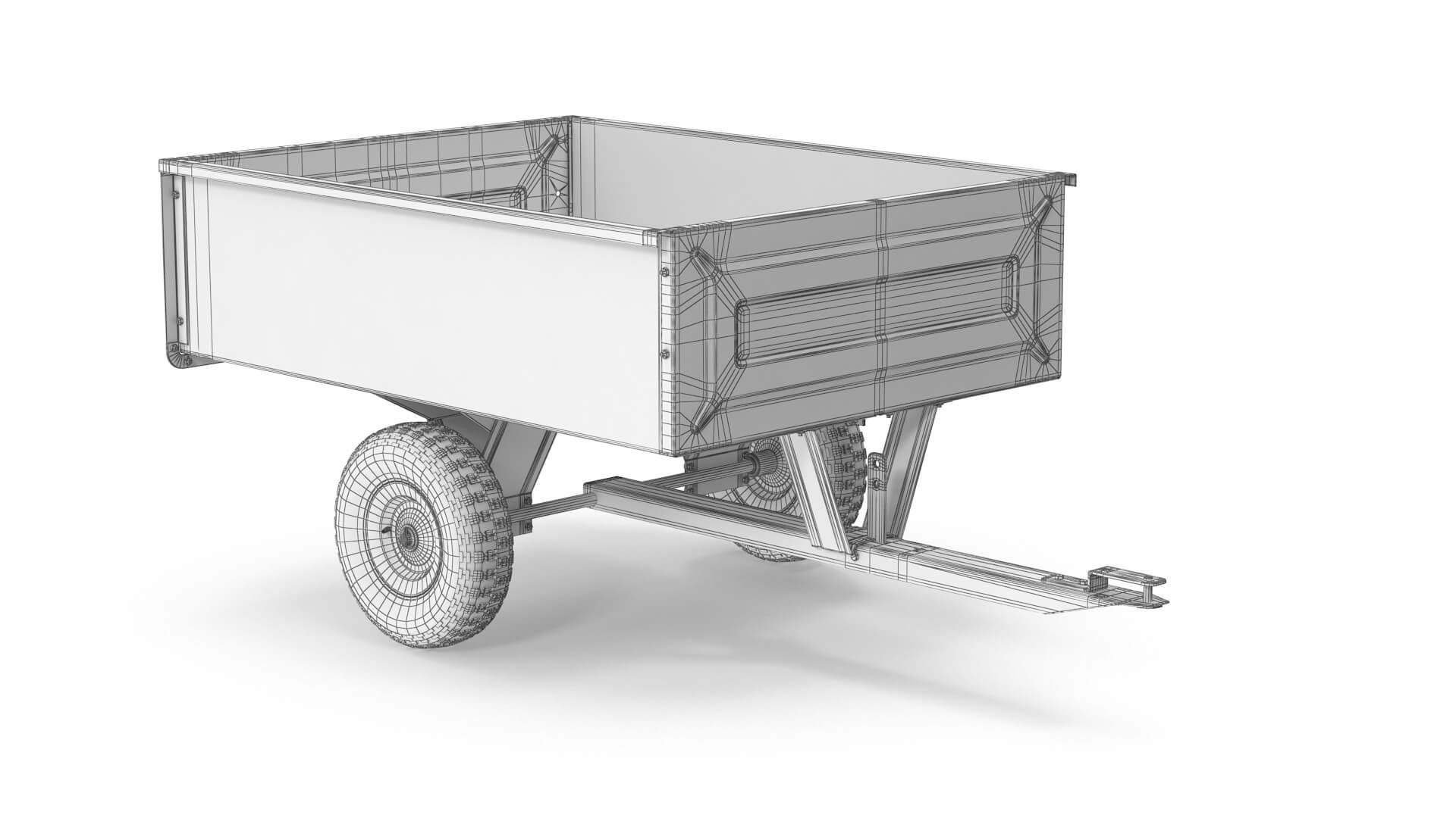 Dump Cart - 3D Model by hdpoly