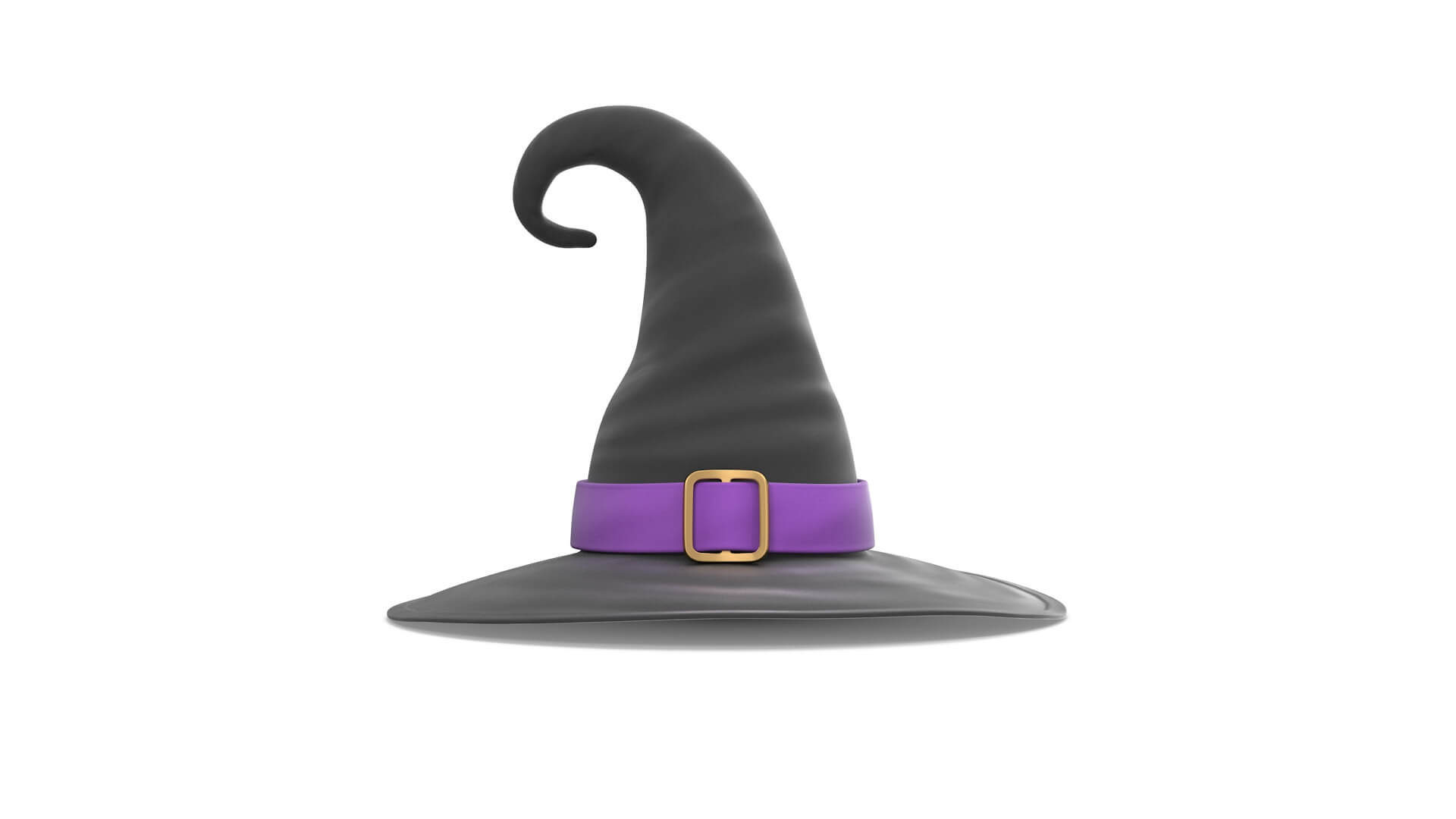 Witch Hat - 3D Model by hdpoly