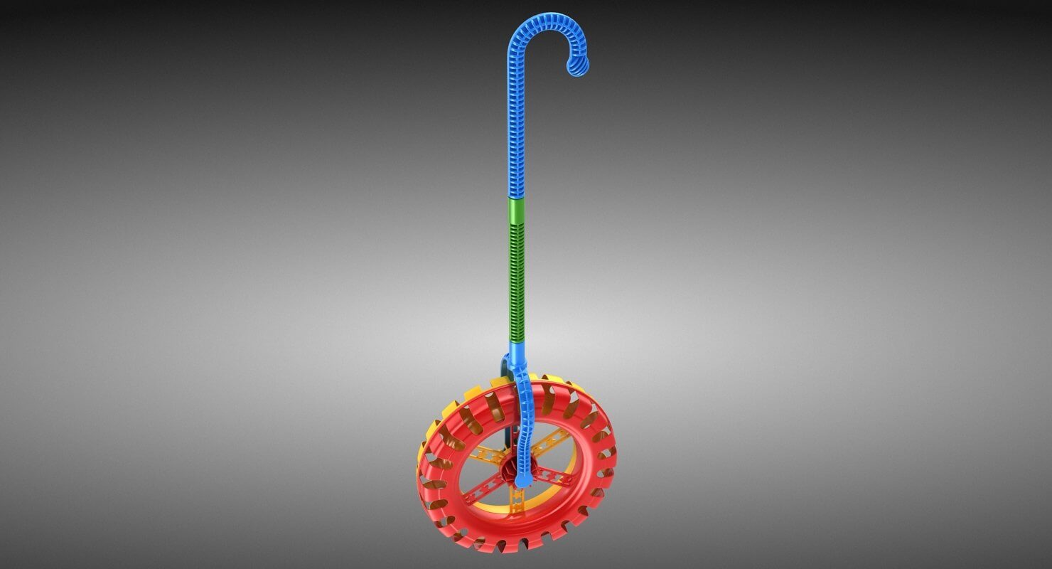 Baby Wheel Toy - 3D Model by hdpoly
