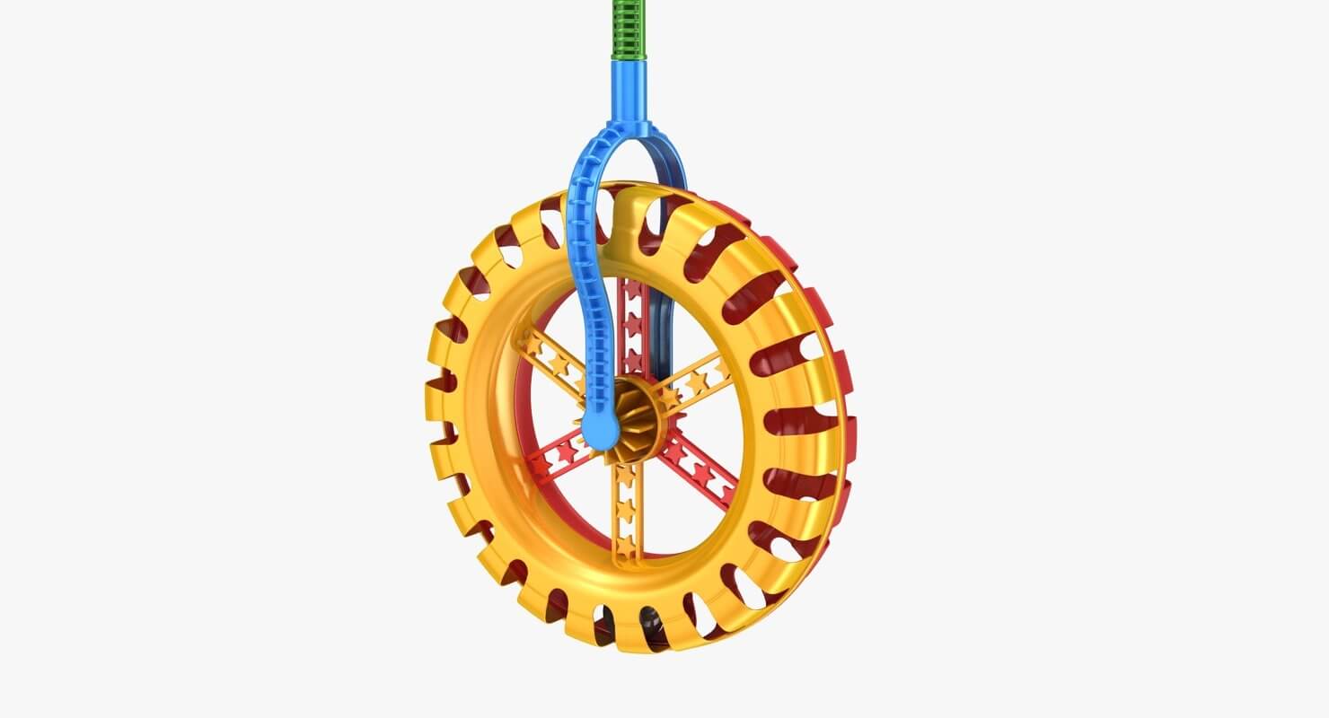 Baby Wheel Toy - 3D Model by hdpoly