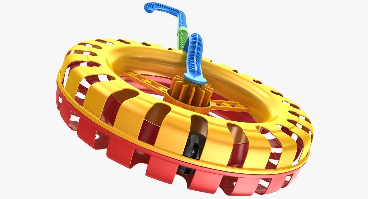 Baby Wheel Toy - 3D Model by hdpoly