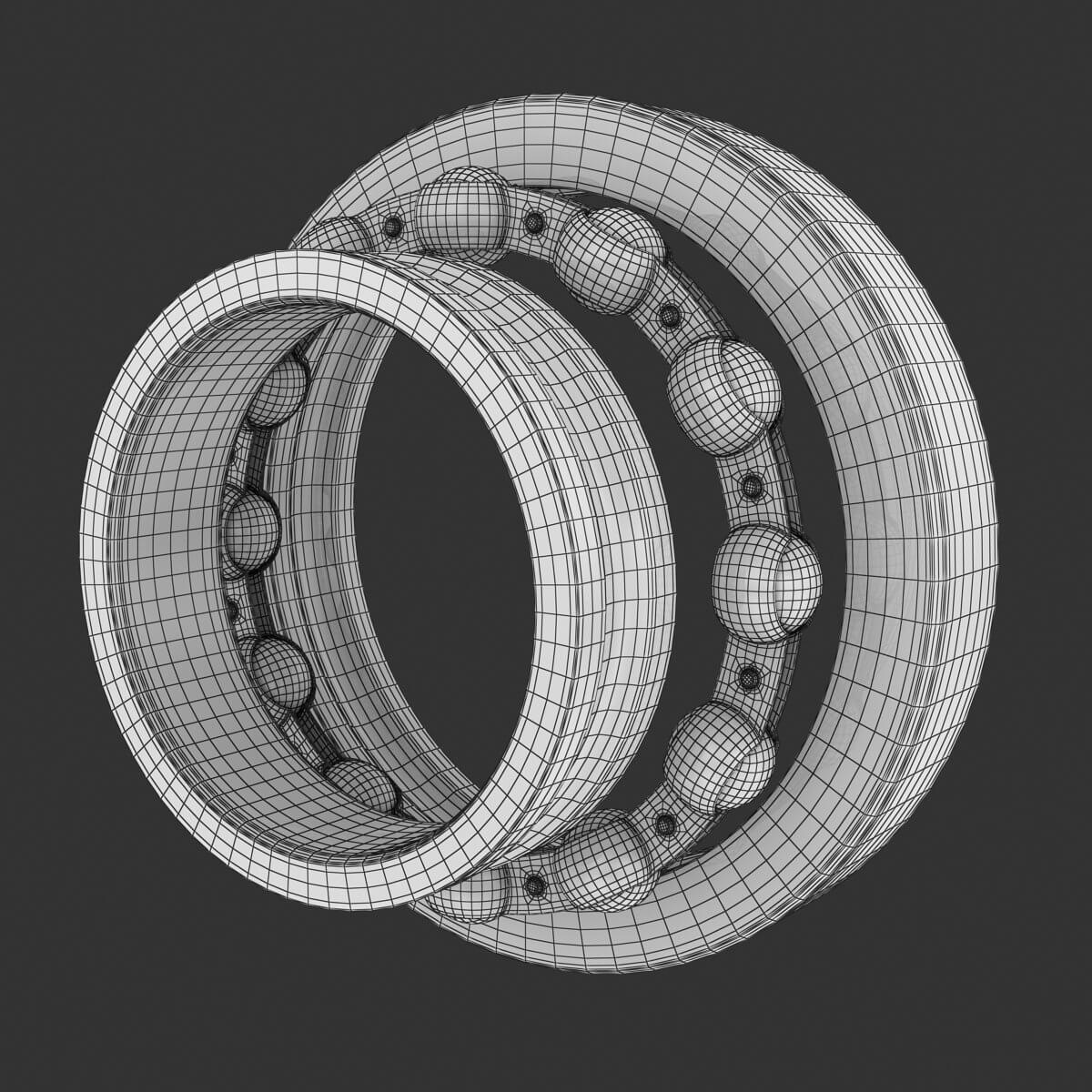 Ball Bearing - 3D Model by hdpoly