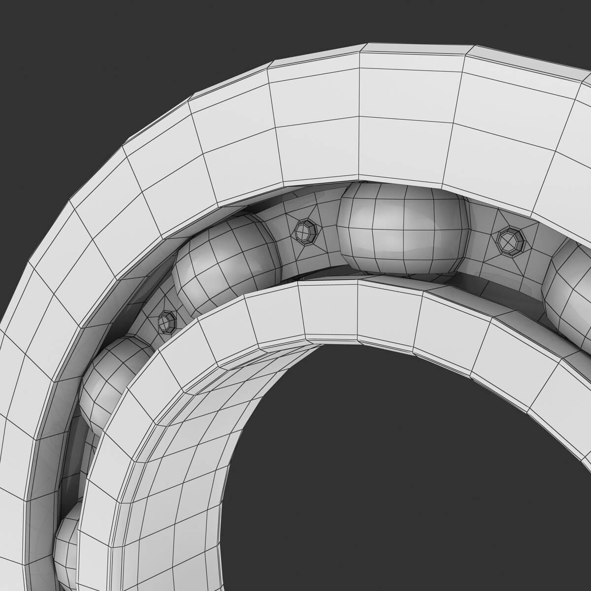 Ball Bearing - 3D Model by hdpoly