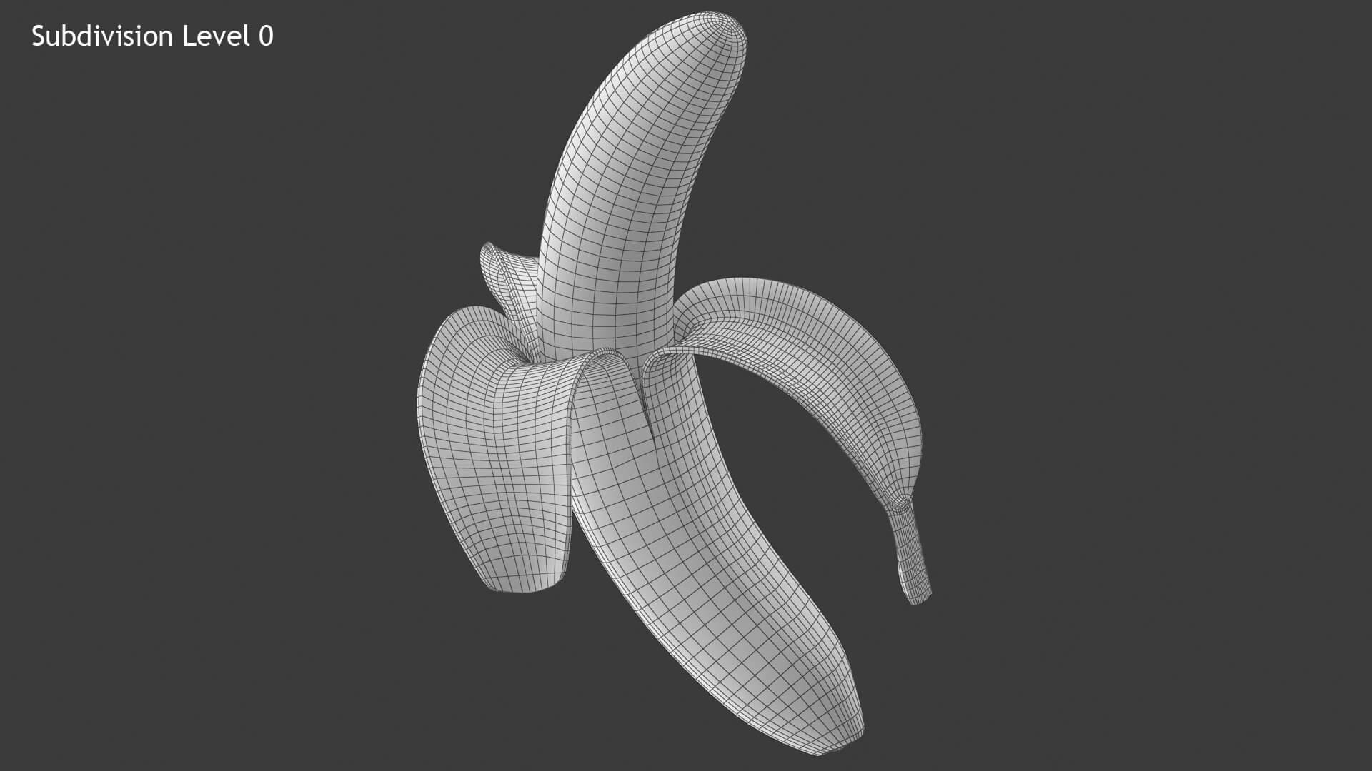 Banana - 3D Model by hdpoly