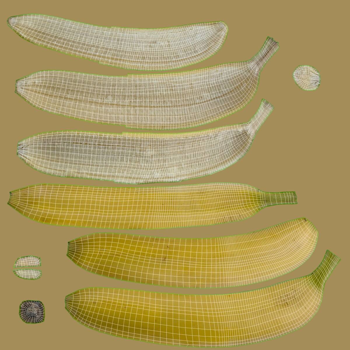 Banana - 3D Model by hdpoly