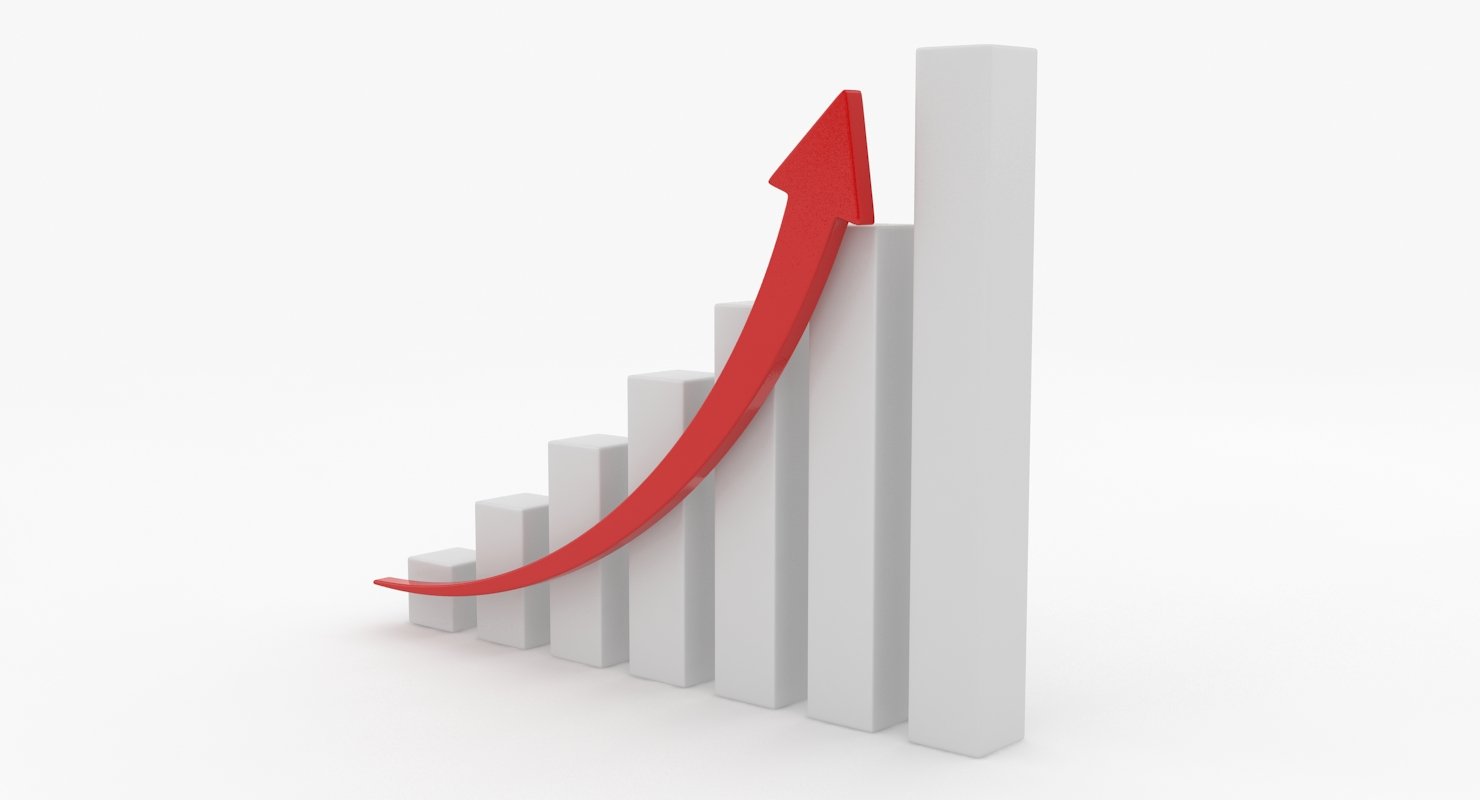 Bar Chart - 3D Model by hdpoly