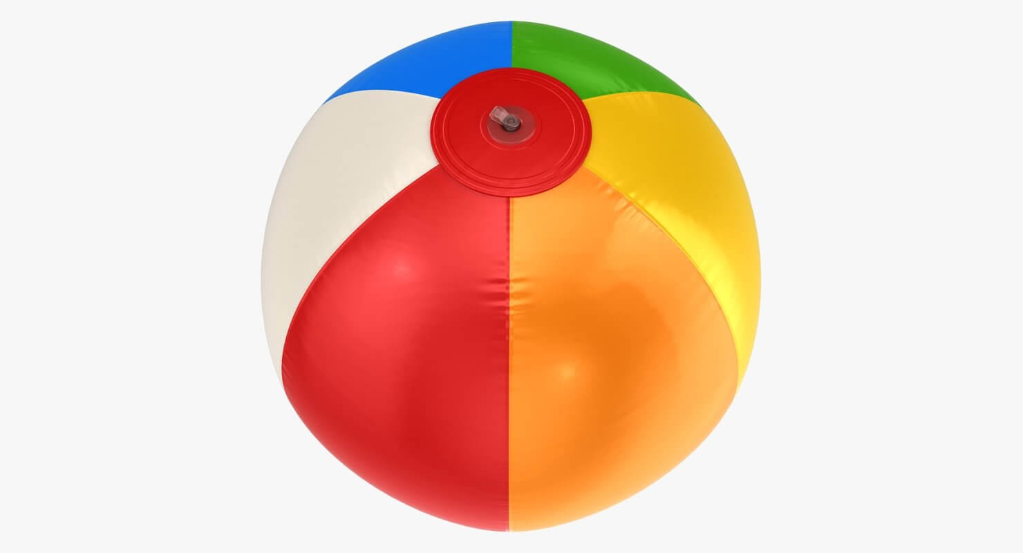 Beach Ball - 3D Model by hdpoly